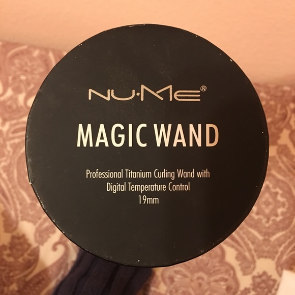 NuMe | Accessories | Nume Magic Curling Wand 9mm In Black | Poshmark